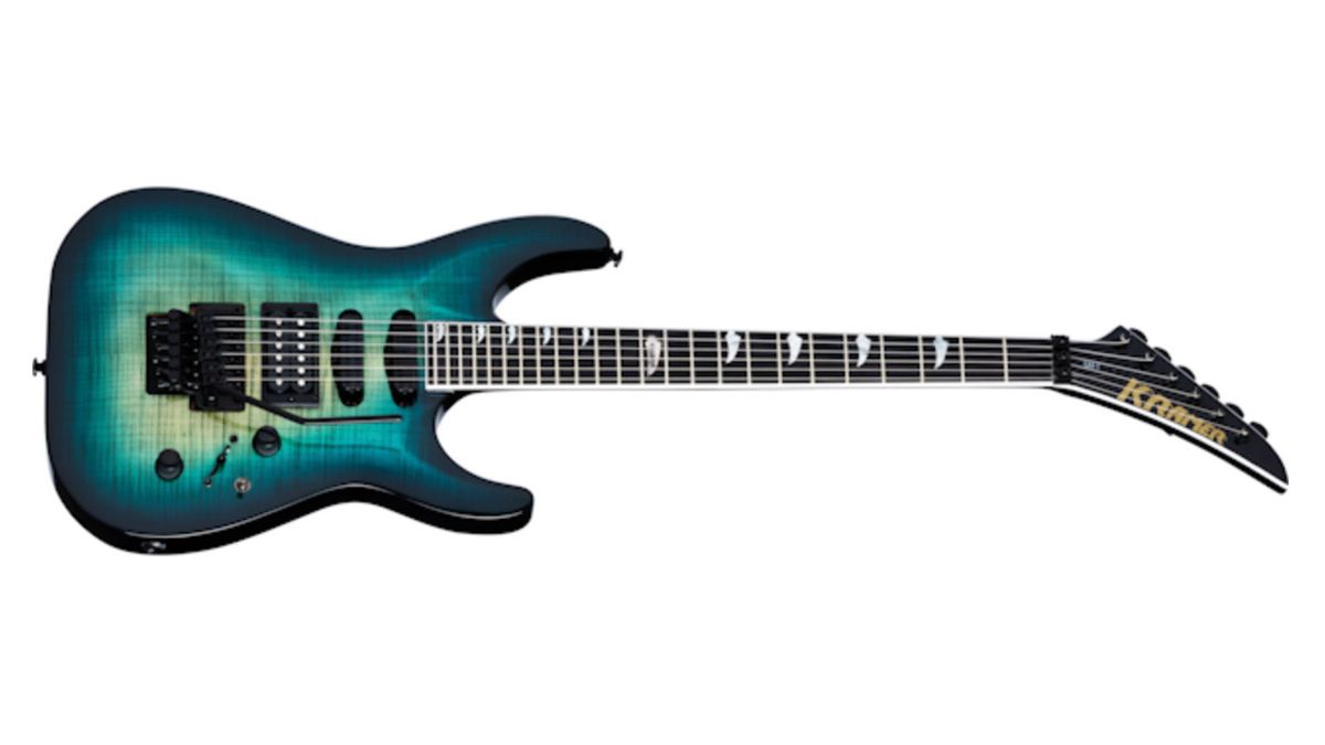 Kramer launches the SM-1 Figured, an AAA maple-topped shred machine ...