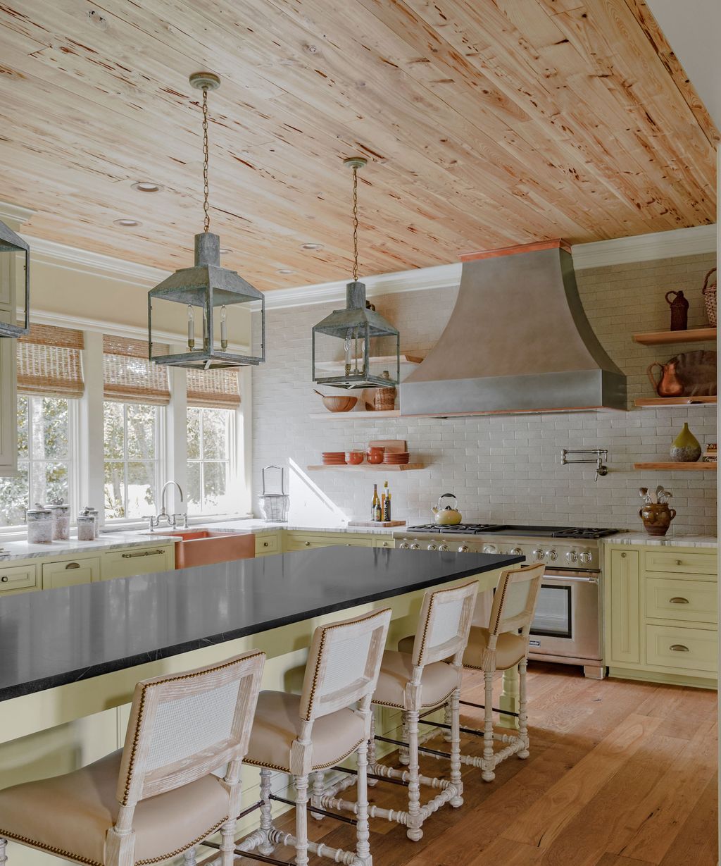 9 kitchen ceiling ideas to crown the hub of your home | Real Homes
