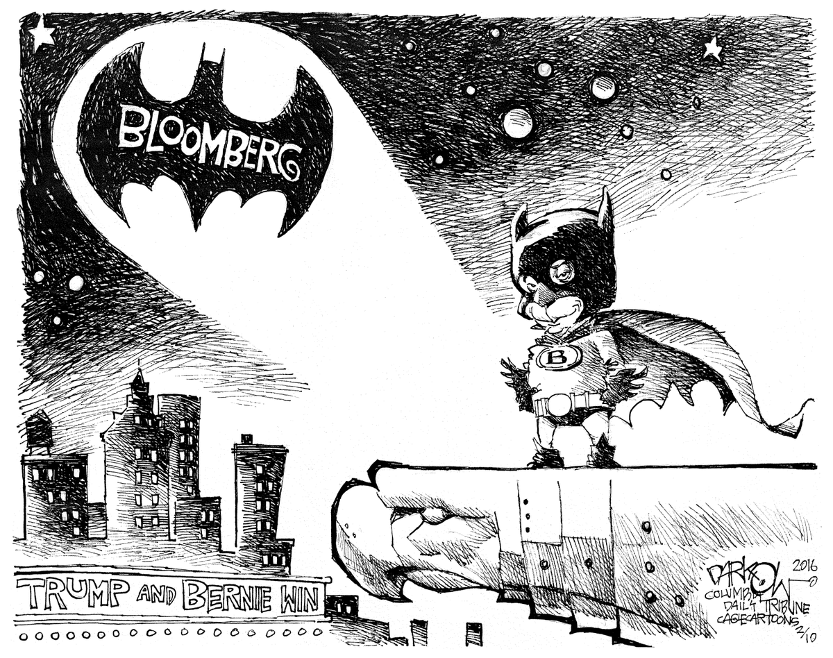 Political Cartoon U.S. Bloomberg 2016 | The Week