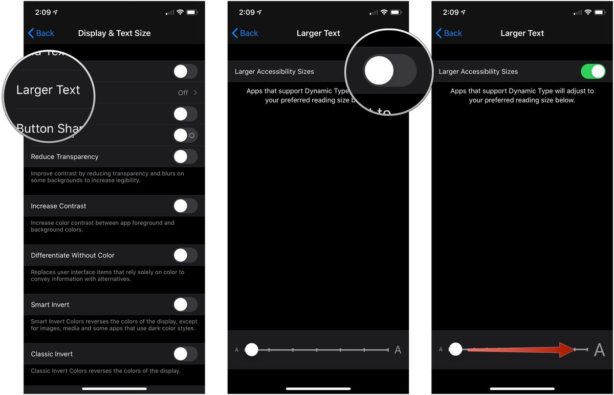 How to change text in Accessibility for iPhone and iPad | iMore