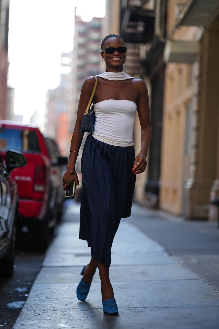 ‘90s-Inspired Tube Top Outfits for Under $350 | Marie Claire