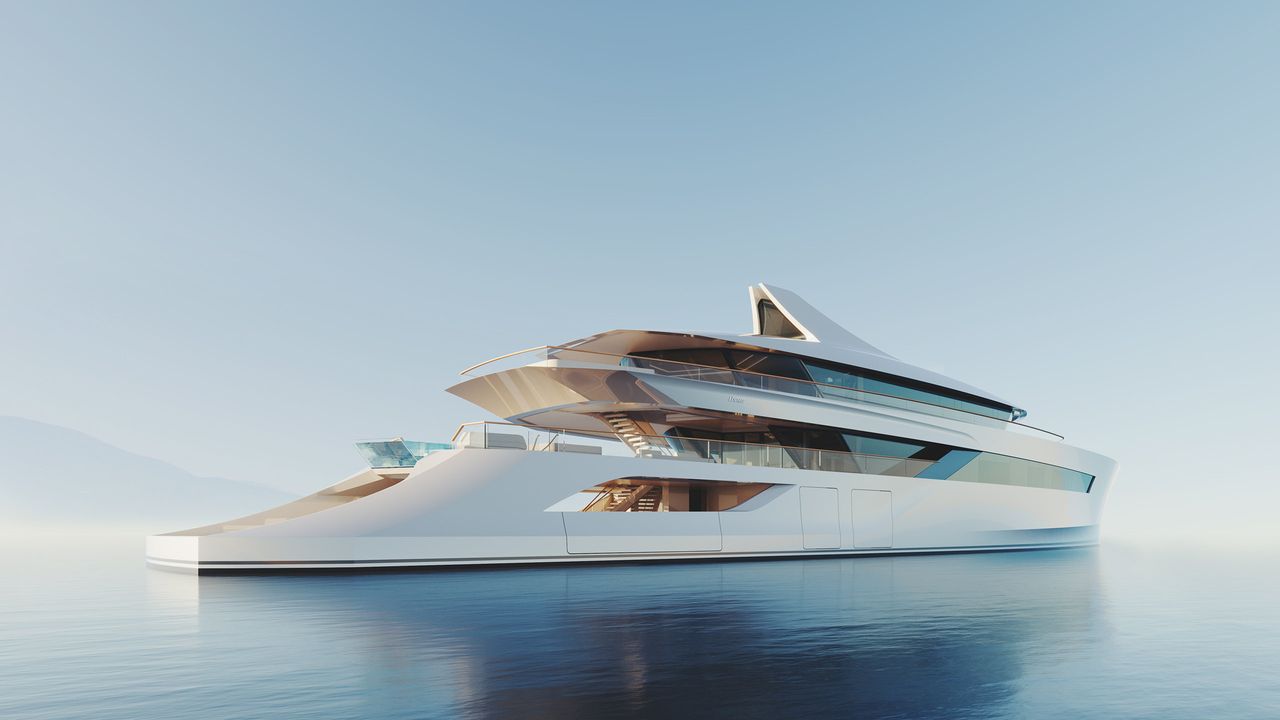 Monaco Yacht Show 2024: Feadship Concept C electric superyacht | Wallpaper*