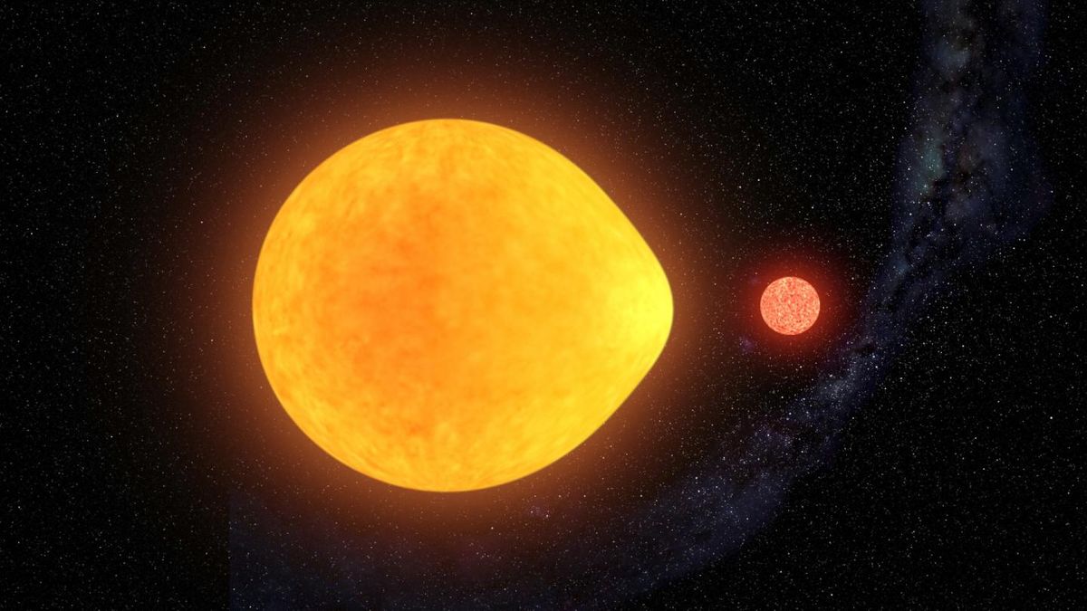 Weird new star type pulses on only one side | Space