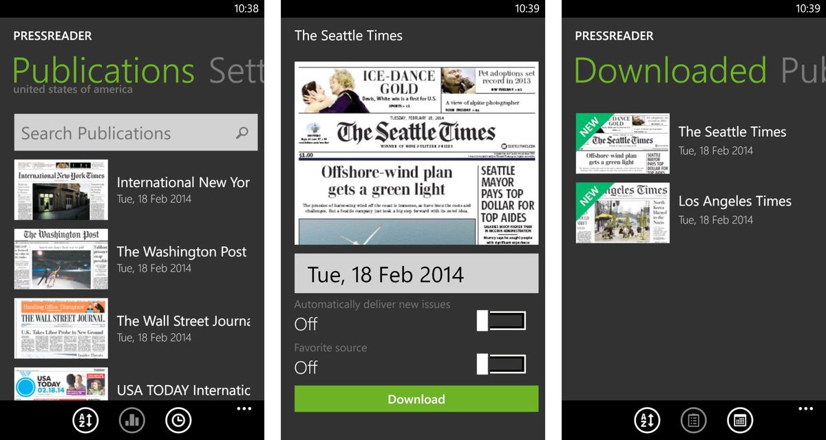 Read your favorite newspapers with PressReader for Windows Phone and Windows 8 | Windows Central