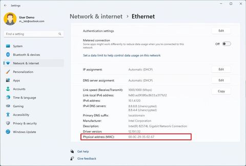 How to find MAC address on Windows 11 | Windows Central