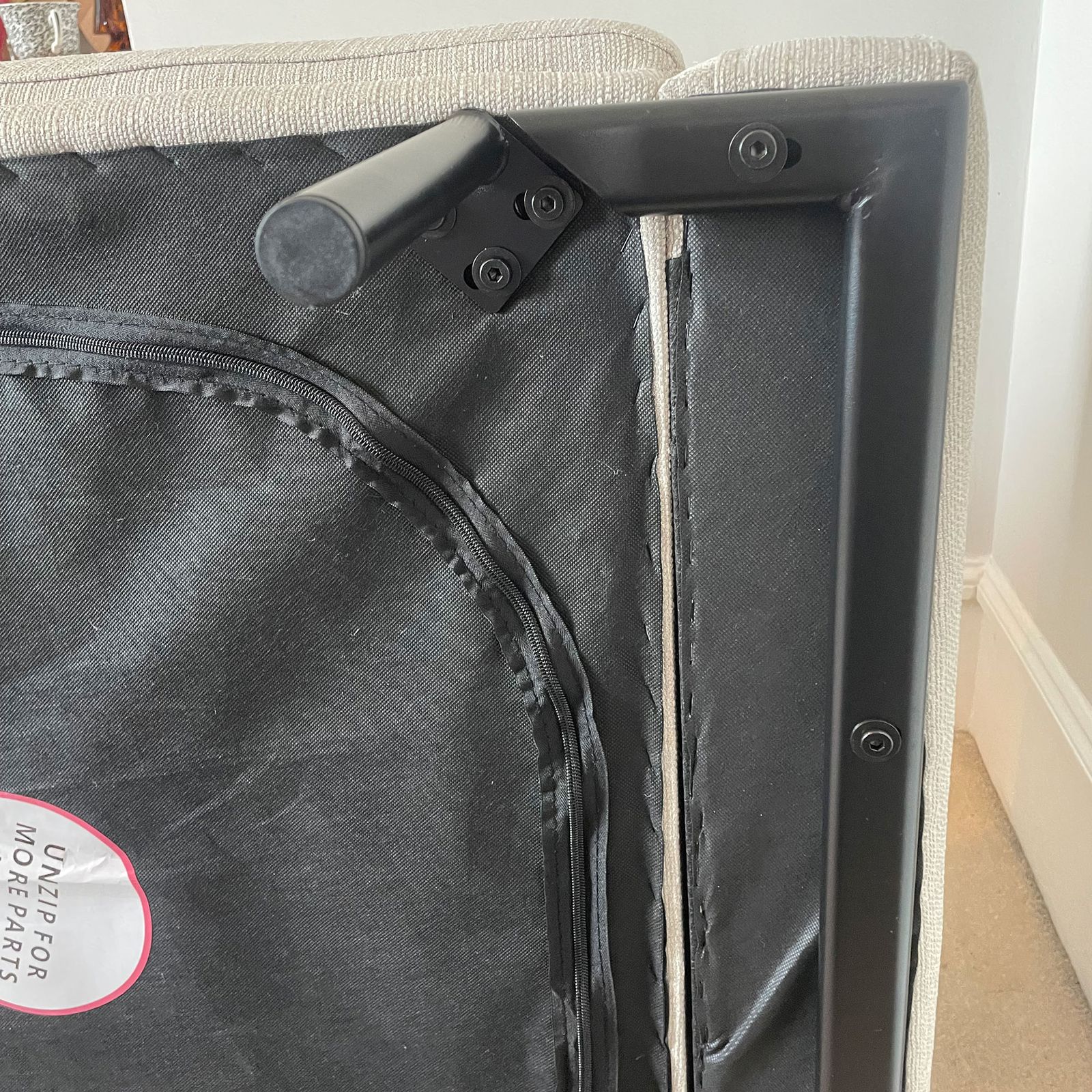 DUSK sofa bed review: I tested the three-seater Hudson | Ideal Home