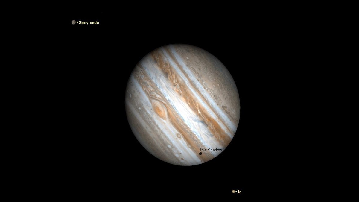 Watch the moon meet up with Jupiter in the night sky tonight | Space