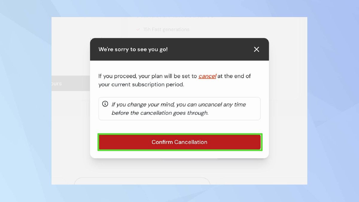 How to cancel your Midjourney subscription | Tom's Guide