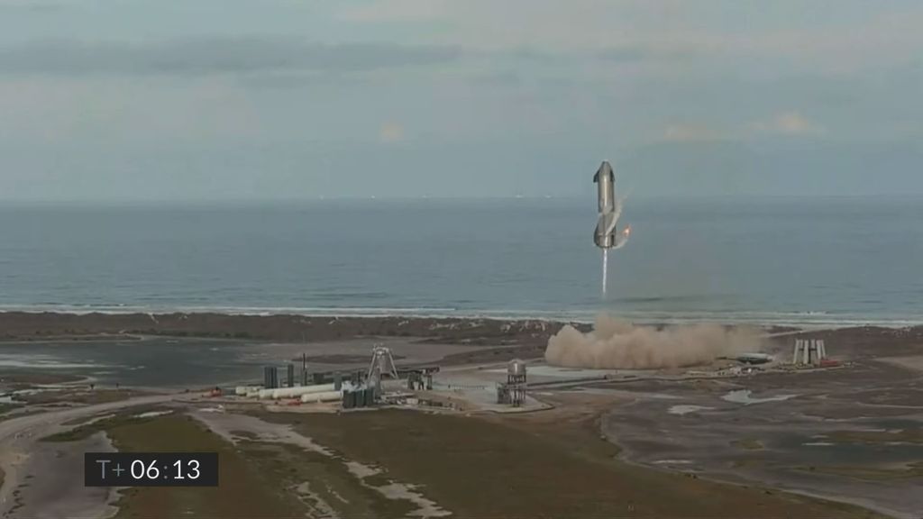 SpaceX's SN10 Starship prototype lands after epic test launch — but ...