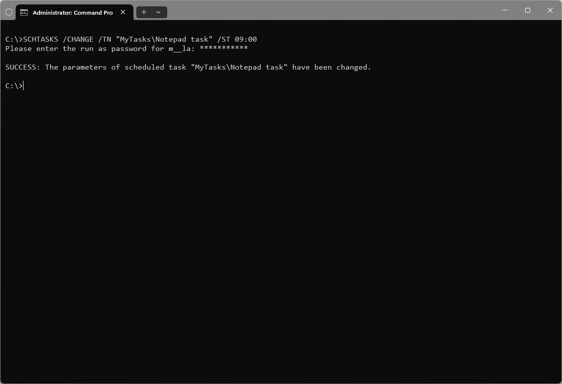 Create a scheduled task with Command Prompt on Windows 10 | Windows Central
