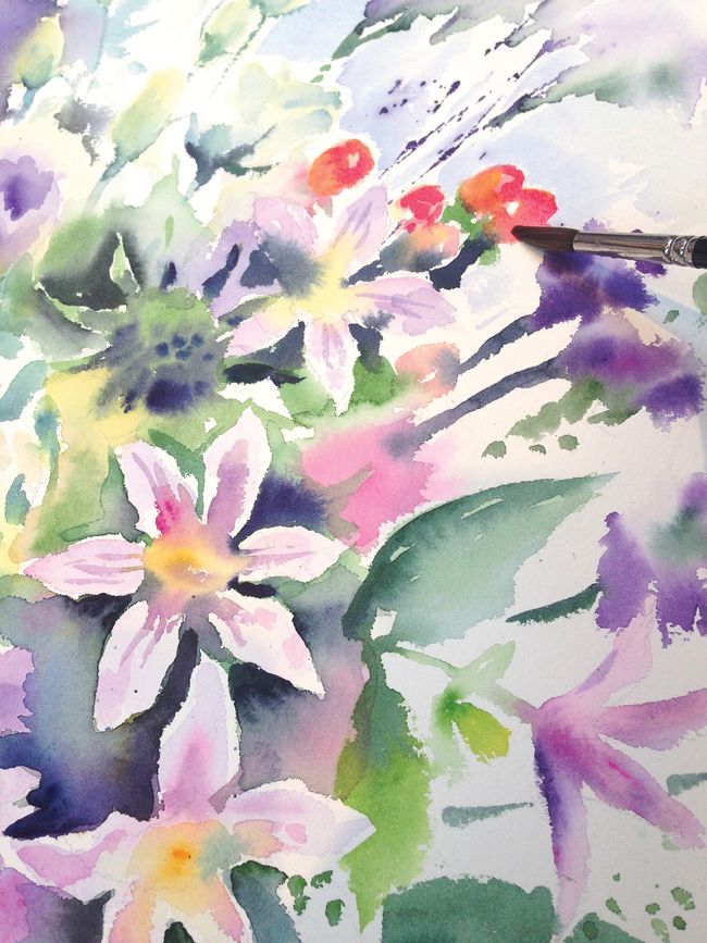 Master wet-in-wet watercolour painting | Creative Bloq