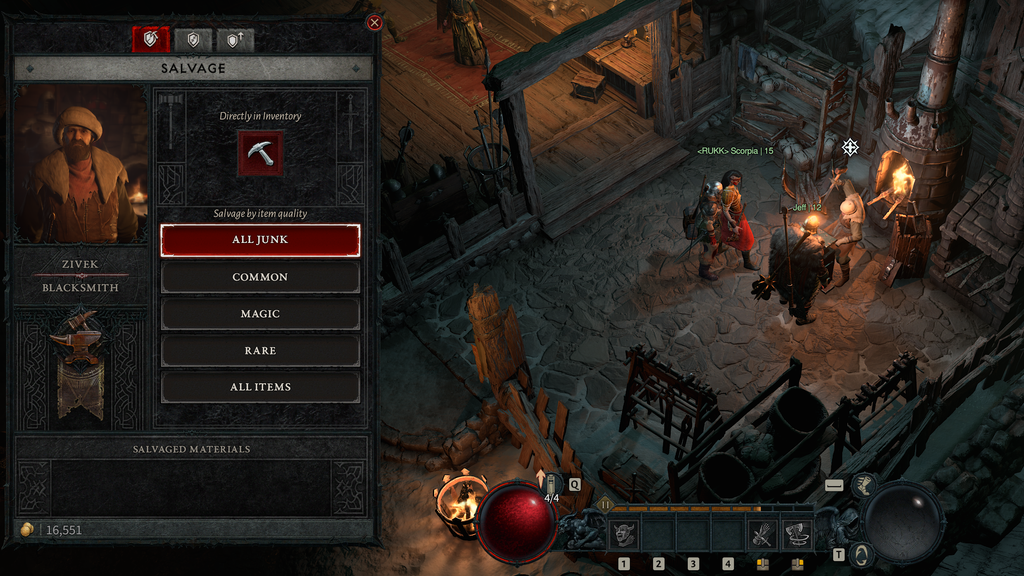 Diablo 4: How to salvage gear and items | Windows Central