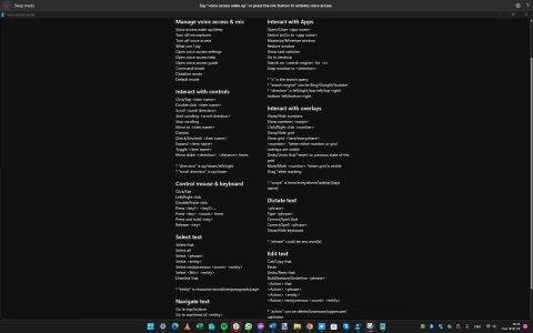 How to use the improved Voice Access feature to control Windows 11 ...