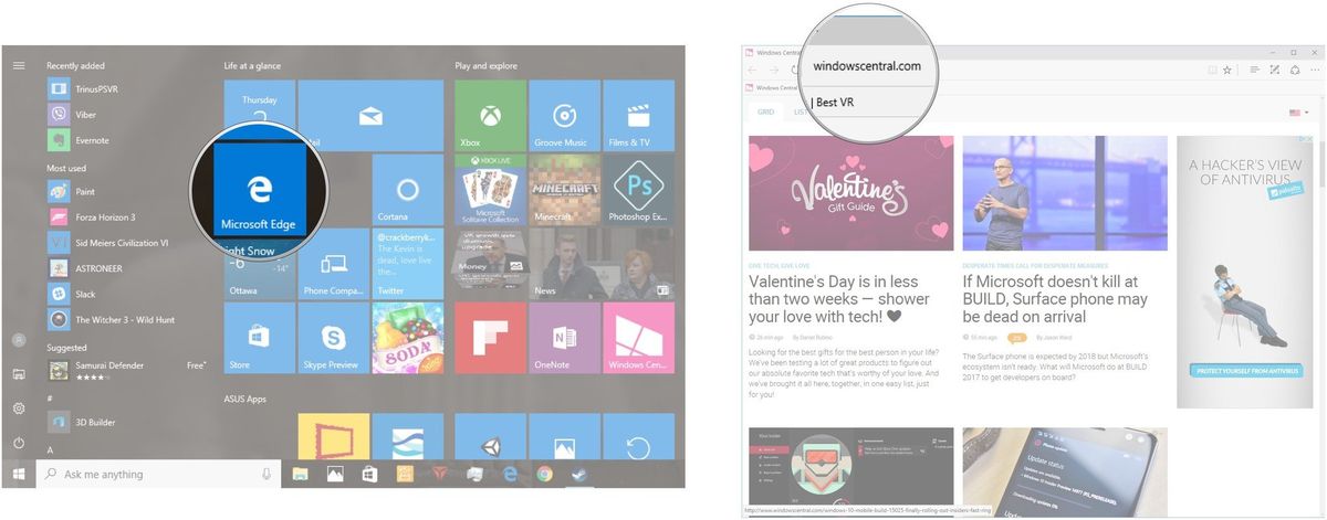 How to use Find on page in Edge for Windows 10 | Windows Central