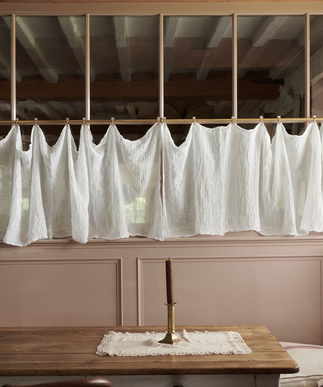 French cafe curtains – the chic new kitchen trend | Livingetc