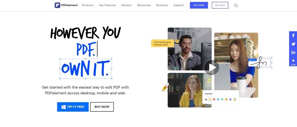 Wondershare PDFelement review | TechRadar