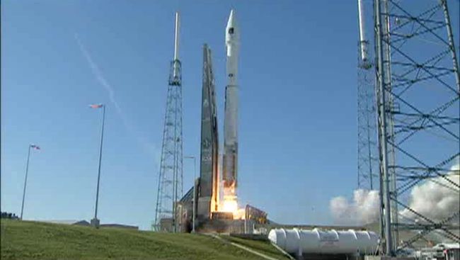 Amazing Atlas 5 Rocket Launch: US Military's GPS Satellite Soars ...