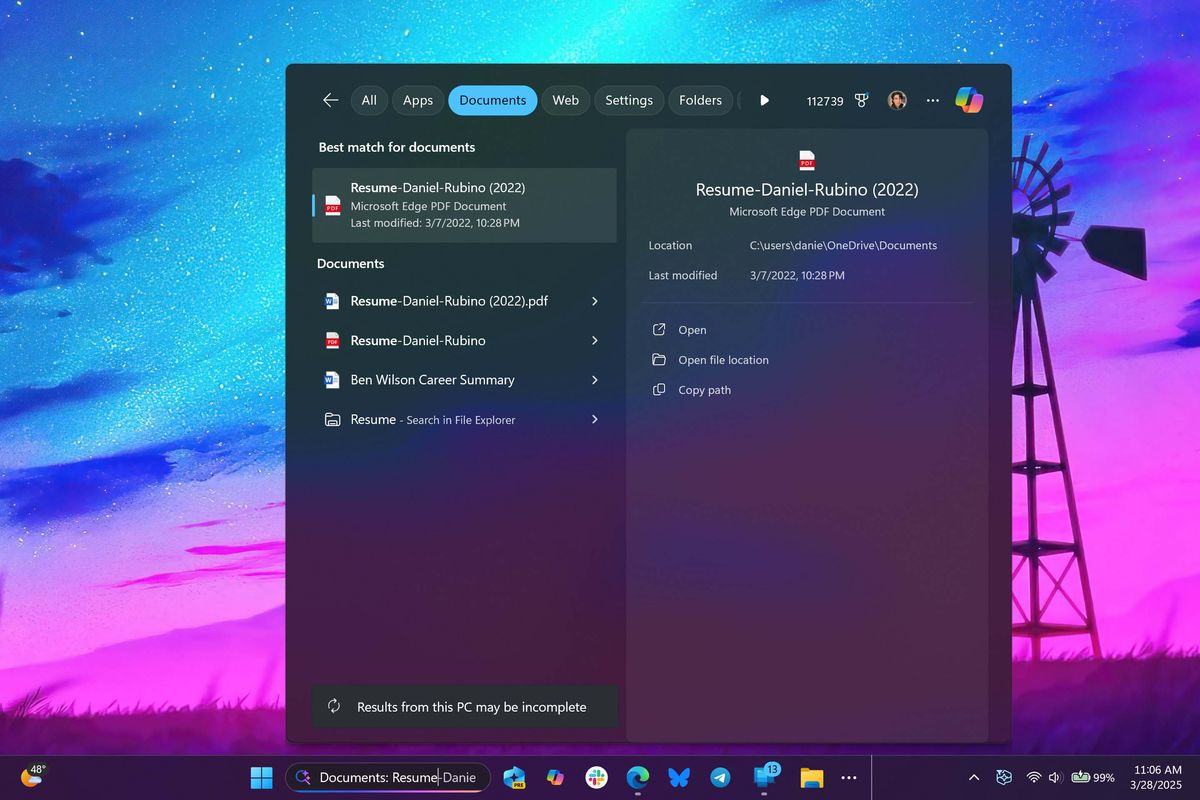 New Windows Search rivals Apple, but only on Qualcomm PCs | Windows Central