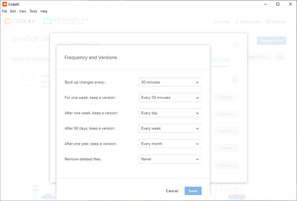 CrashPlan for Small Business cloud backup review | Tom's Guide
