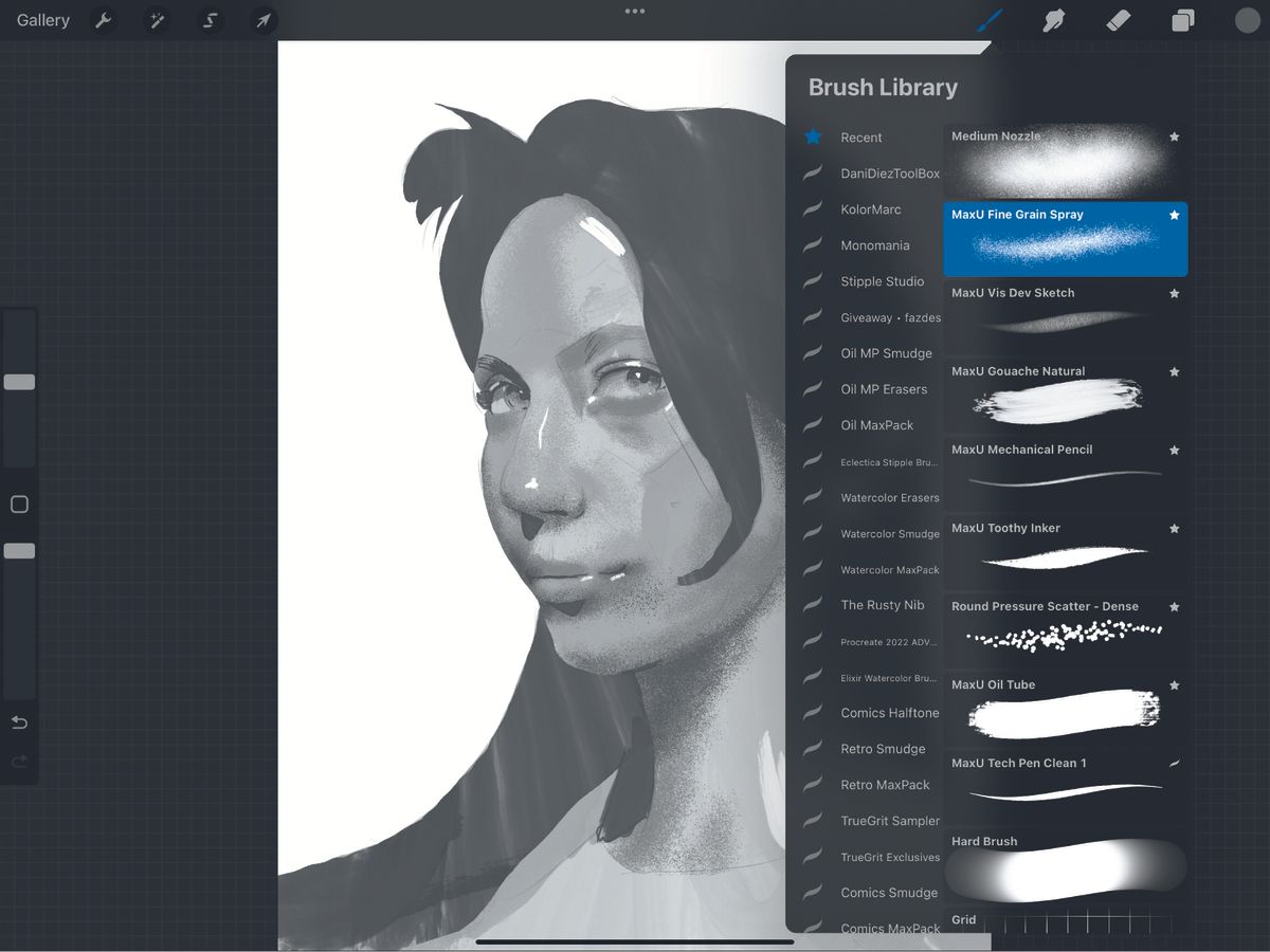 How to paint portraits with urban style in Procreate | Creative Bloq