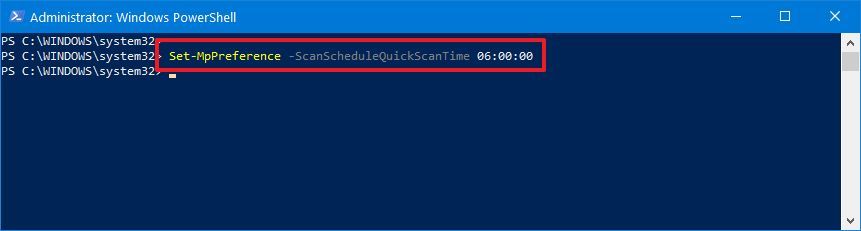 How to manage Microsoft Defender Antivirus with PowerShell on Windows ...