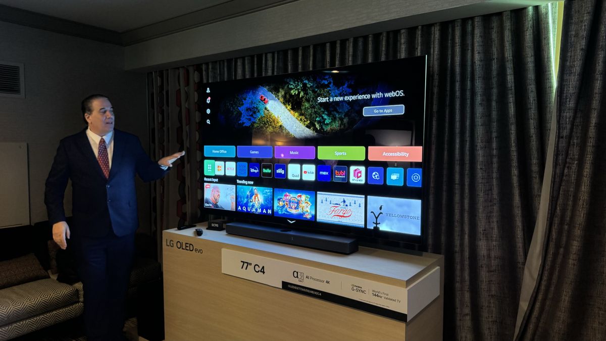 Hands on: LG C4 review | What Hi-Fi?