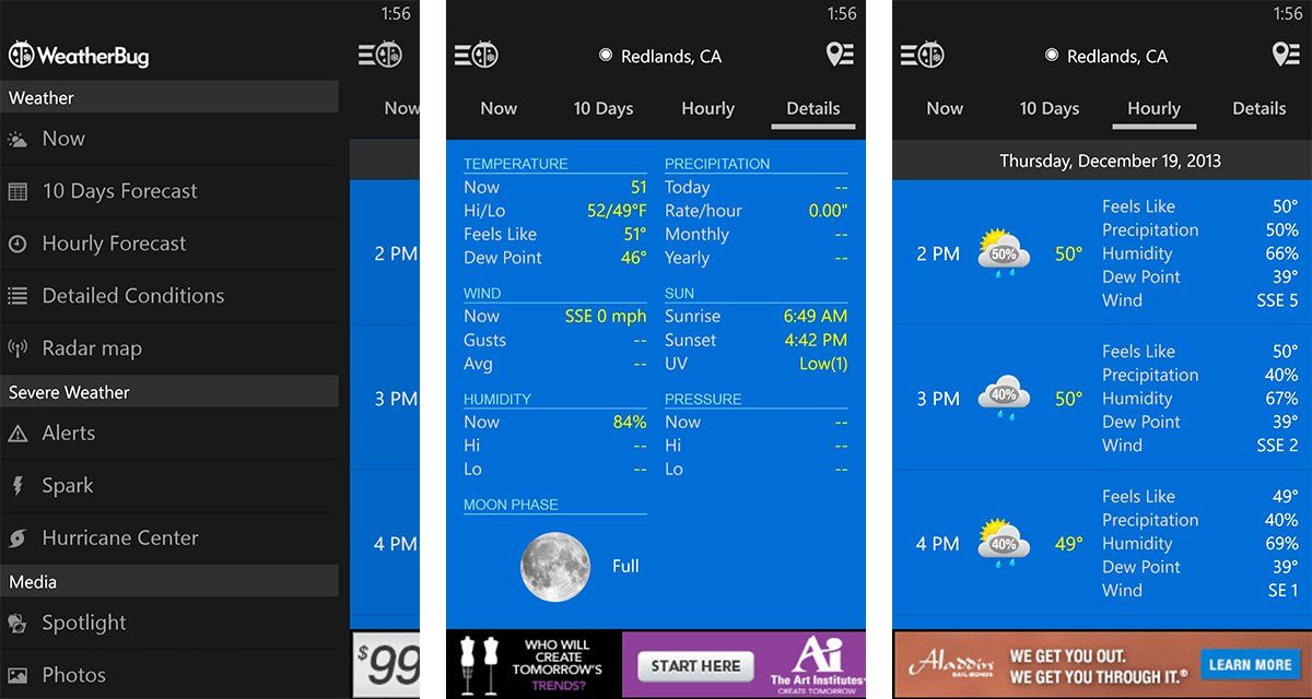 WeatherBug 3.0 blows in with a complete makeover on Windows Phone ...