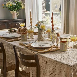 The marble B&M dinner set that's sending shoppers wild | Ideal Home