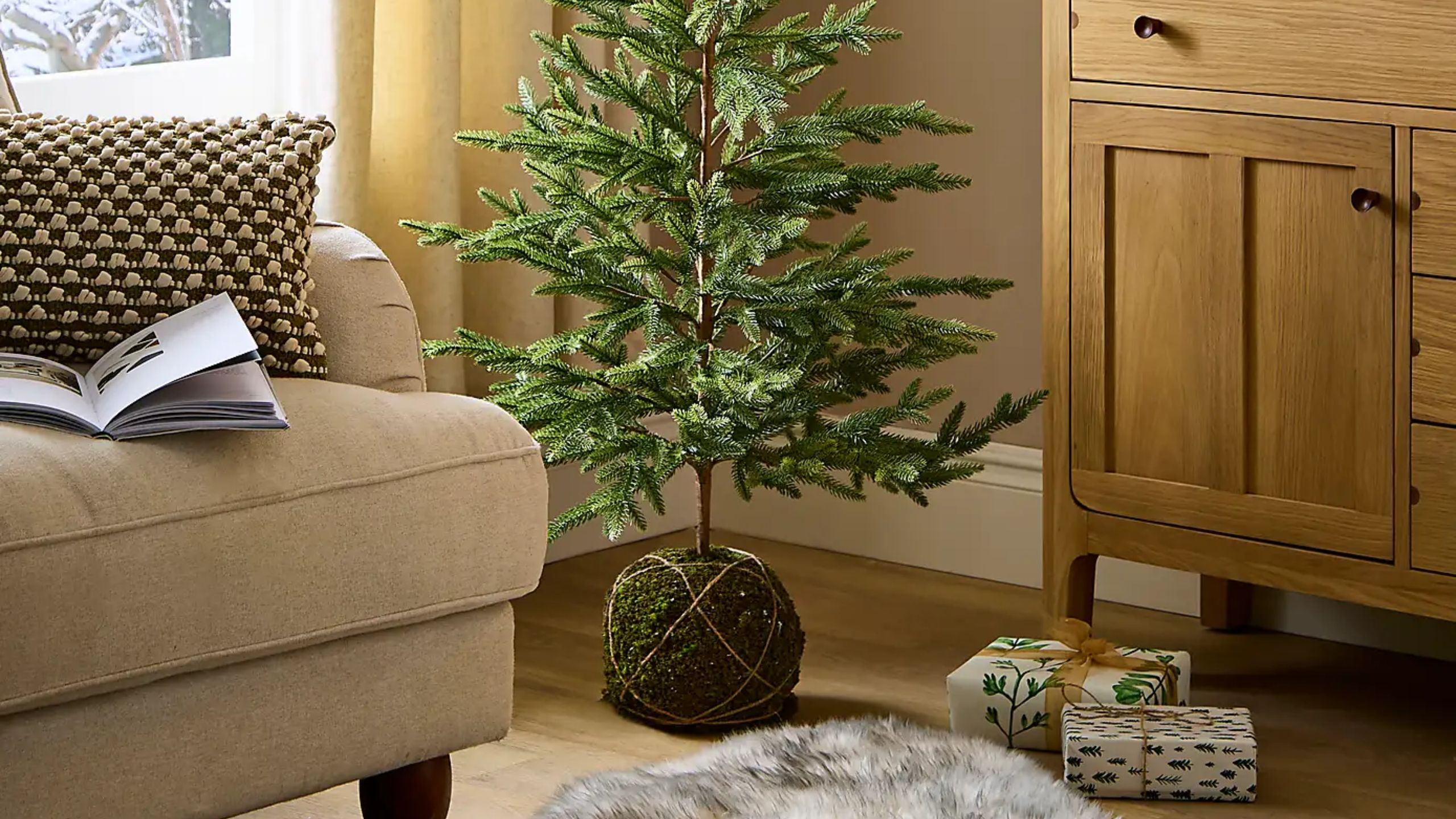 The Coolest Christmas Trees This Year Are Actually Kokedamas