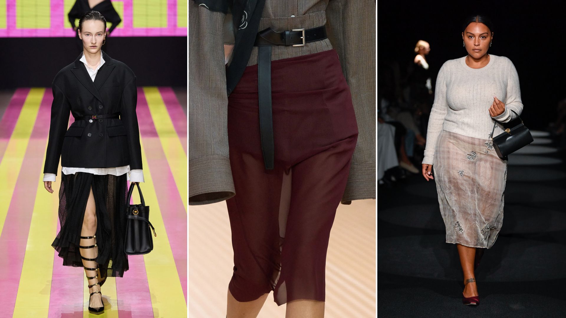 How to Wear 2024's Sheer Skirt Trend, According to Stylists | Marie Claire