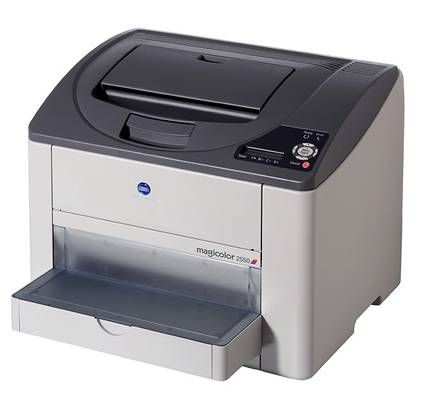 Konica Minolta Magicolor 2550 Color Laser Printer - 12 Color Laser ...