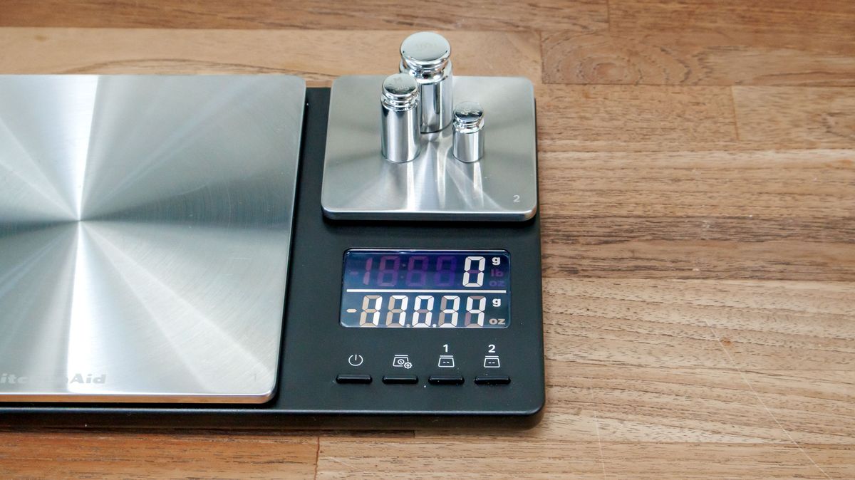 I tested KitchenAid’s Dual Platform Kitchen Scale, and I won’t be ...