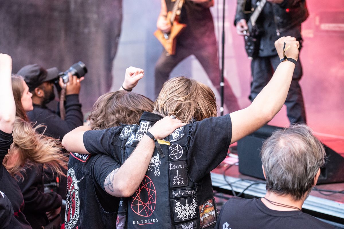 We went to a true black metal festival set in a historic Norwegian ...