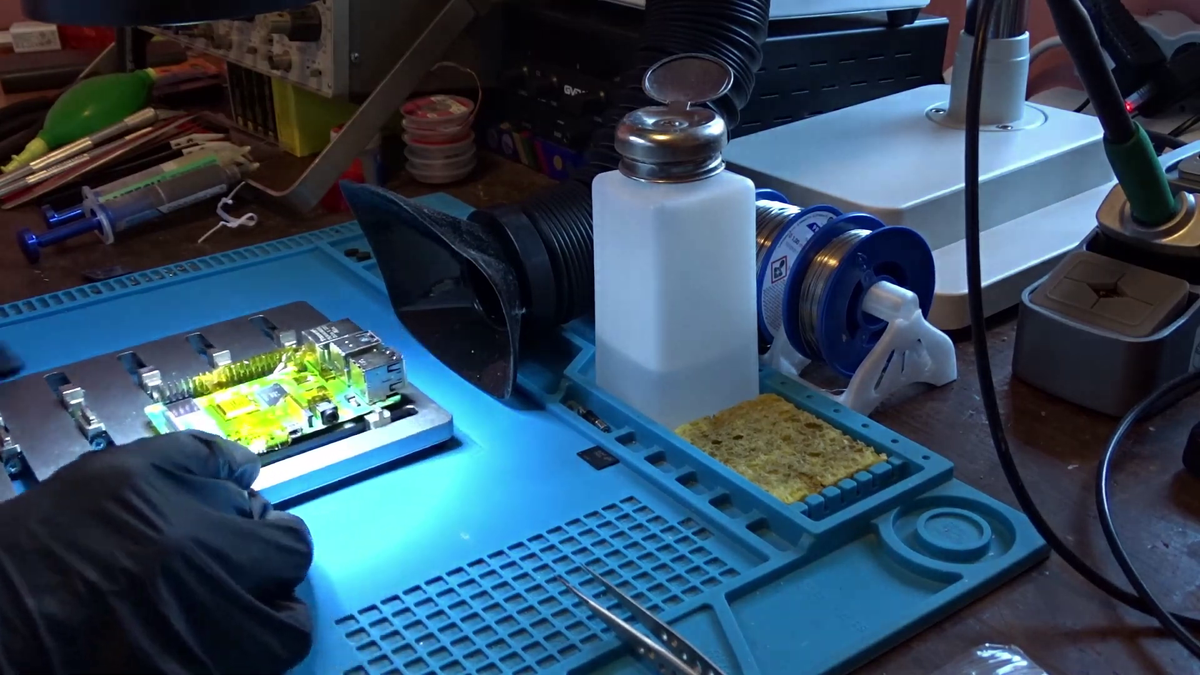 YouTuber Upgrades Lowest Spec Raspberry Pi 4 to 8GB of RAM | Tom's Hardware