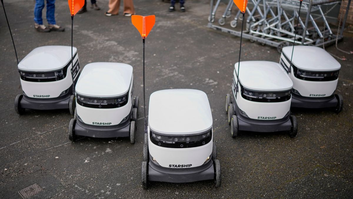 Firefighters save confused delivery robots | The Week