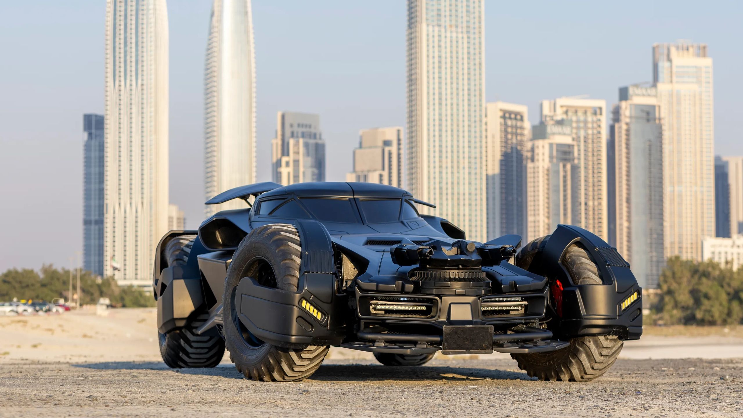 This Mercedes-Benz "Batmobile" runs on a V8 engine and can be yours for ...