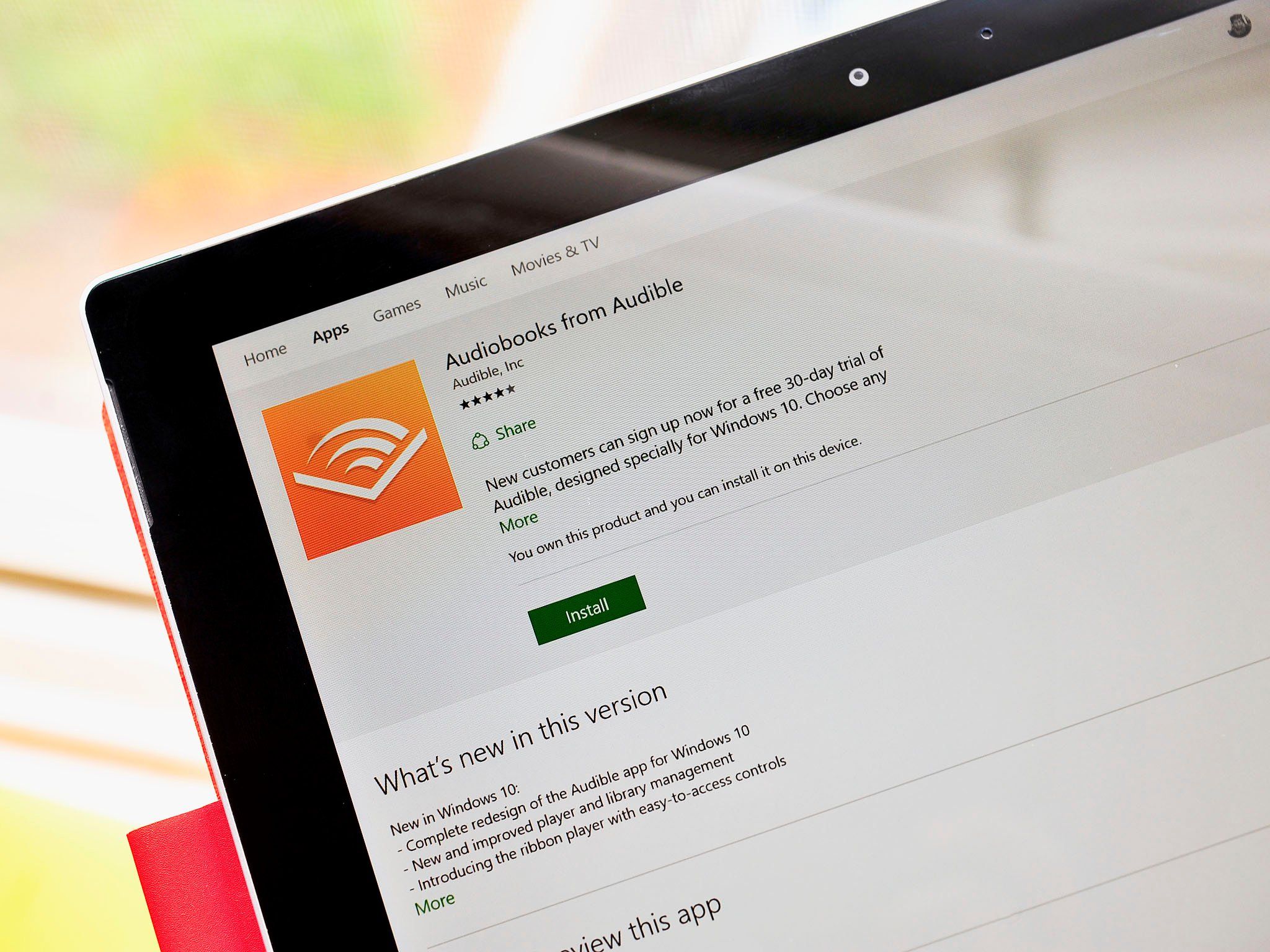 Audiobooks for Audible app adds keyboard shortcuts for Windows 10 PC ...