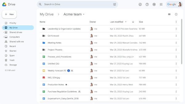 Google Drive makes it easier to organize files with streamlined ...