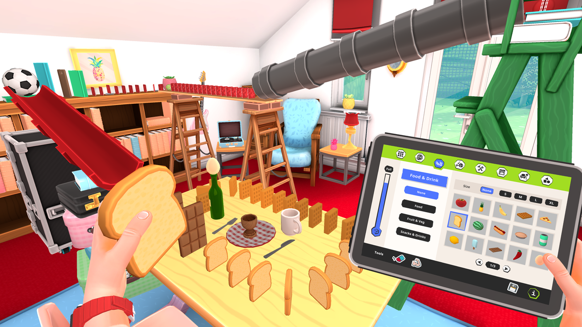 The Taskmaster videogame has a creative mode so you can invent your own ...