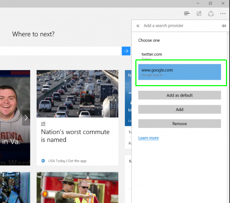 How to Change Edge Browser's Search Engine to Google | Laptop Mag