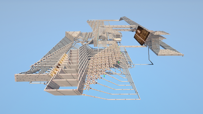 This computer built inside Minecraft has 1,107,419 blocks, over 15 ...