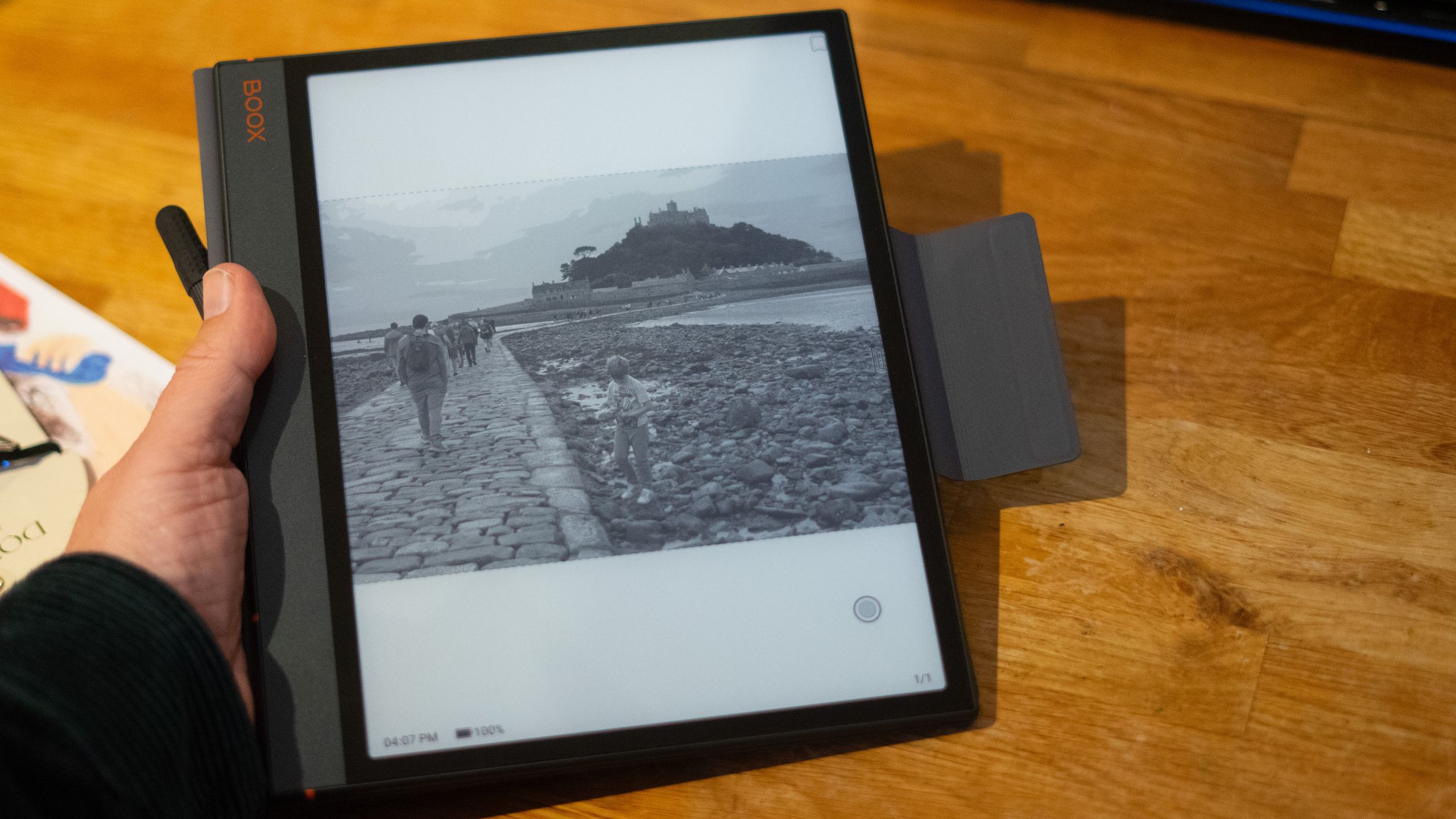 Photographs on digital paper? This is what trying the BOOX Note Air was ...