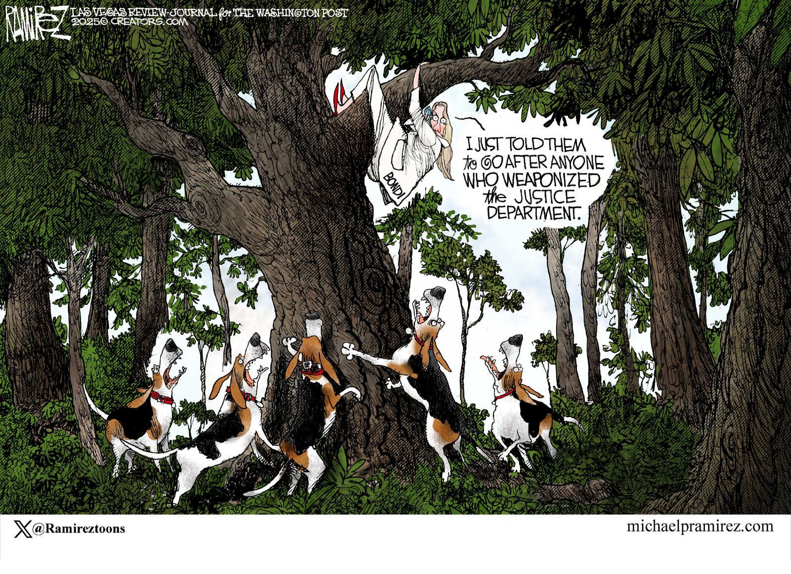5 vengefully funny cartoons about punishing Trump's political enemies ...