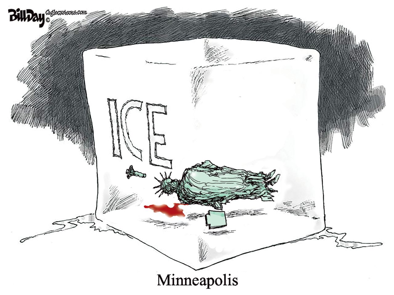 5 editorial cartoons about ICE killing Renee Nicole Good | The Week