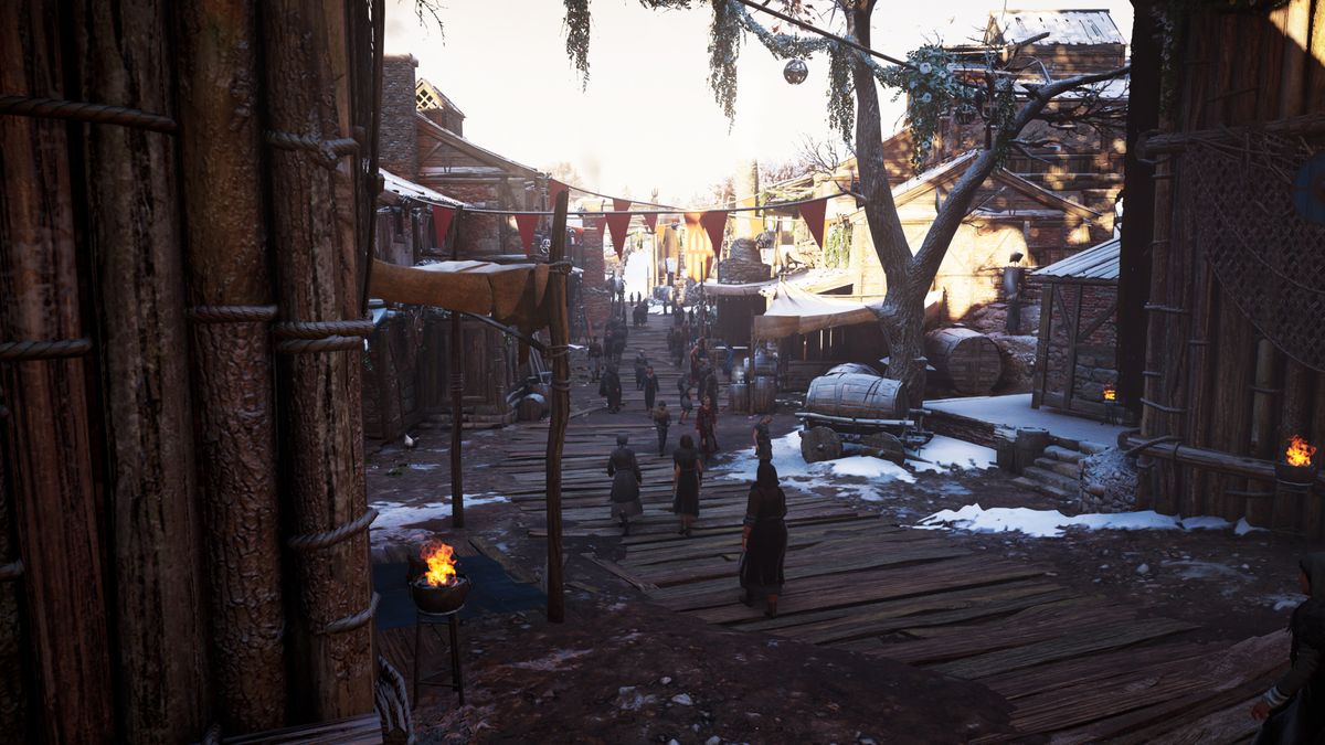 Here's what a major Assassin's Creed Valhalla city looks like today ...