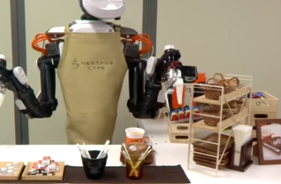 Watch a robot make a mediocre cup of coffee | The Week