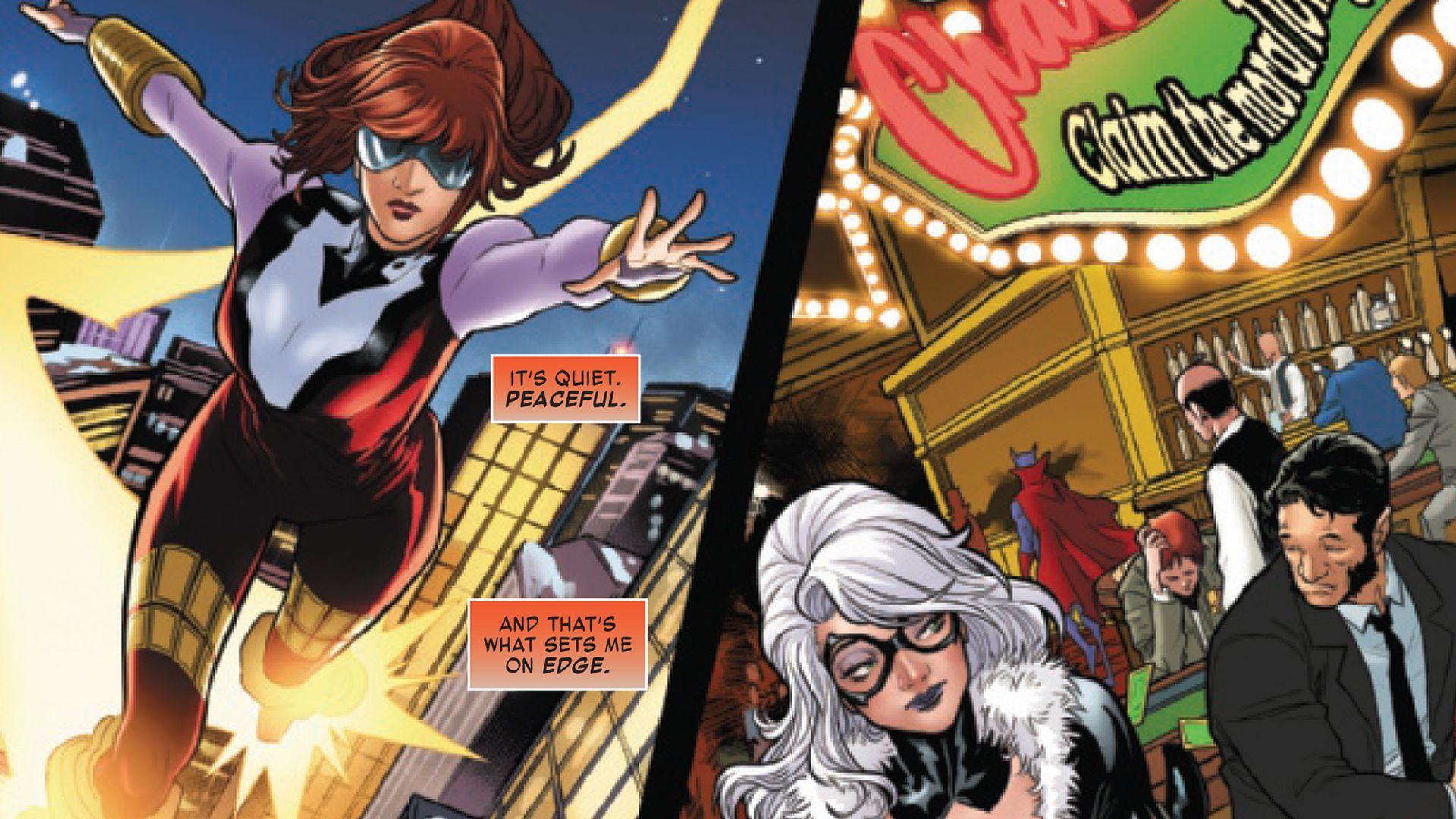 Mary Jane Watson and Felicia Hardy will discover "new layers of friendship" in their Jackpot and ...