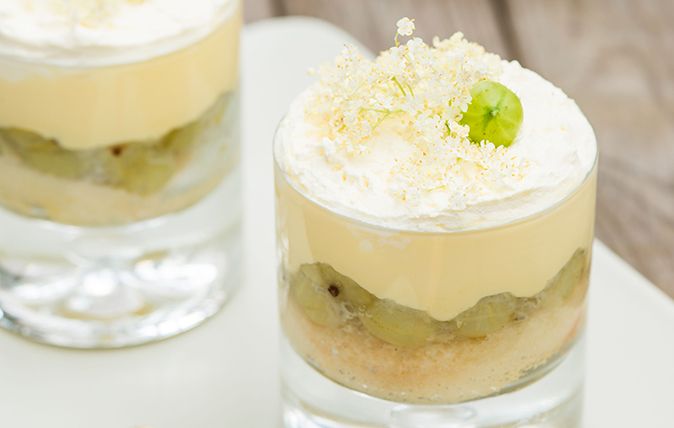 Gooseberry fool with elderflower recipe | Country Life