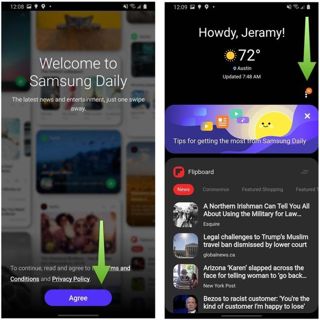 How to customize the Samsung Daily page on your Galaxy phone | Android ...