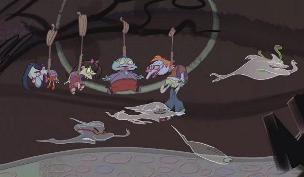 The Simpsons Couch Gag From Ren And Stimpy Creator Couldn't Be Creepier ...